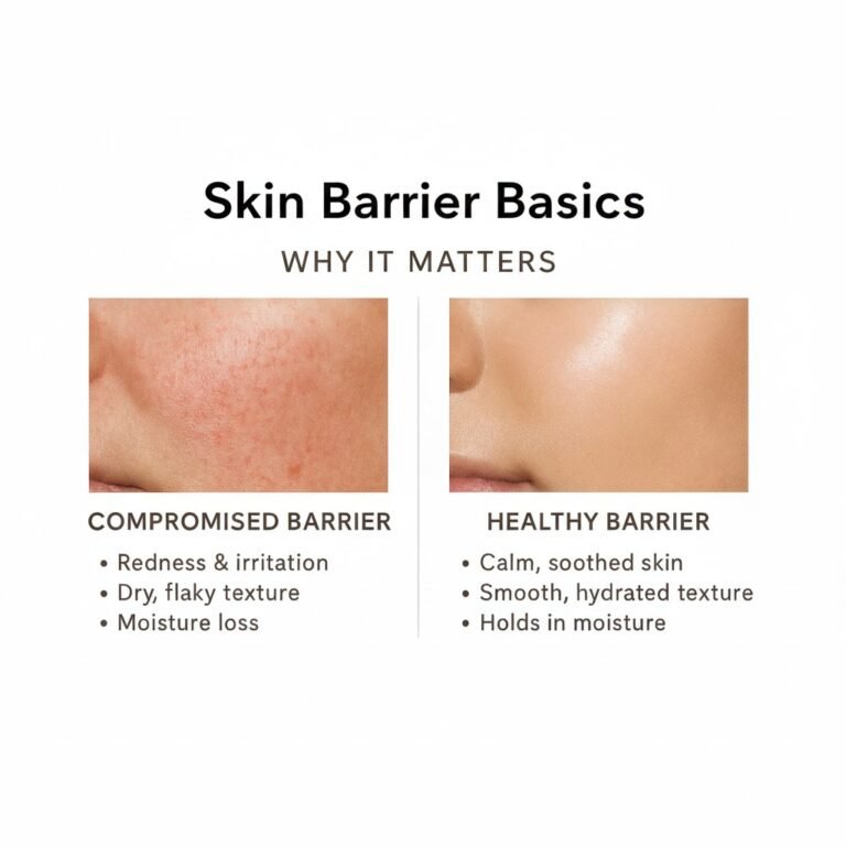 Damaged Skin Barrier Natural Repair for Sensitive Skin